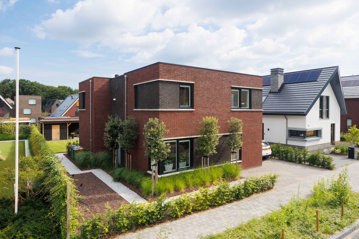 Kubistische vrijstaande woning - Bouwkavelsonline.nl